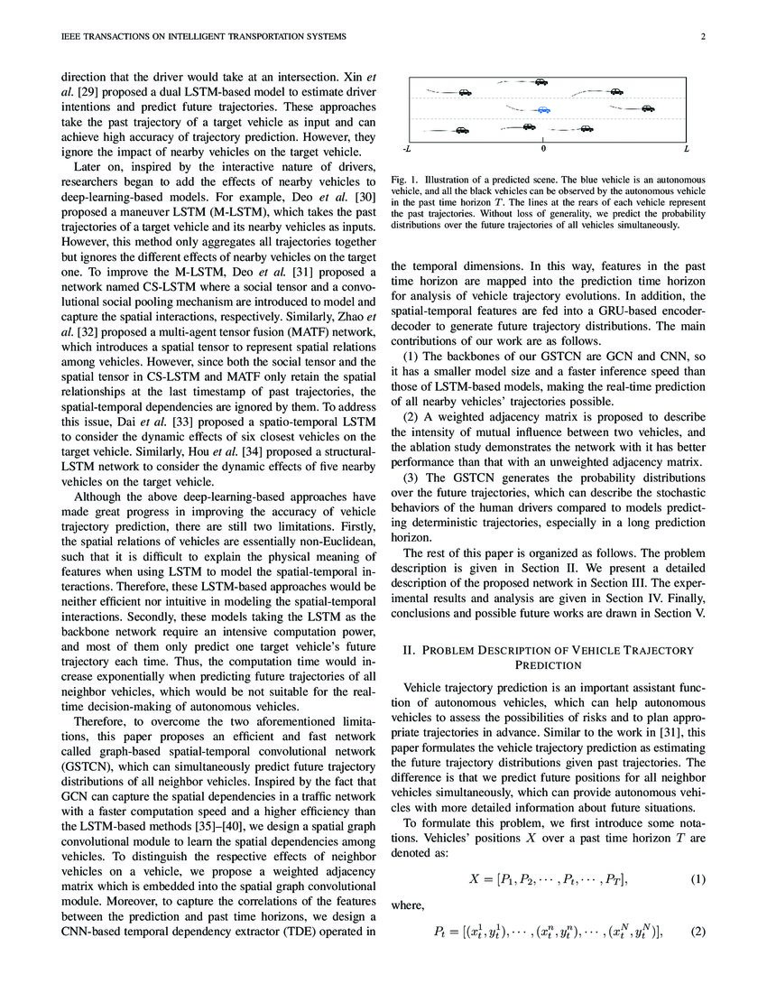 Graph Based Spatial Temporal Convolutional Network For Vehicle