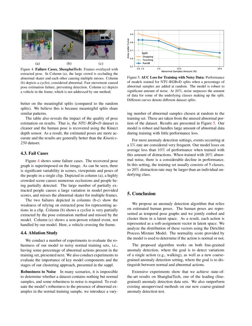 Graph Embedded Pose Clustering For Anomaly Detection Deepai 8584
