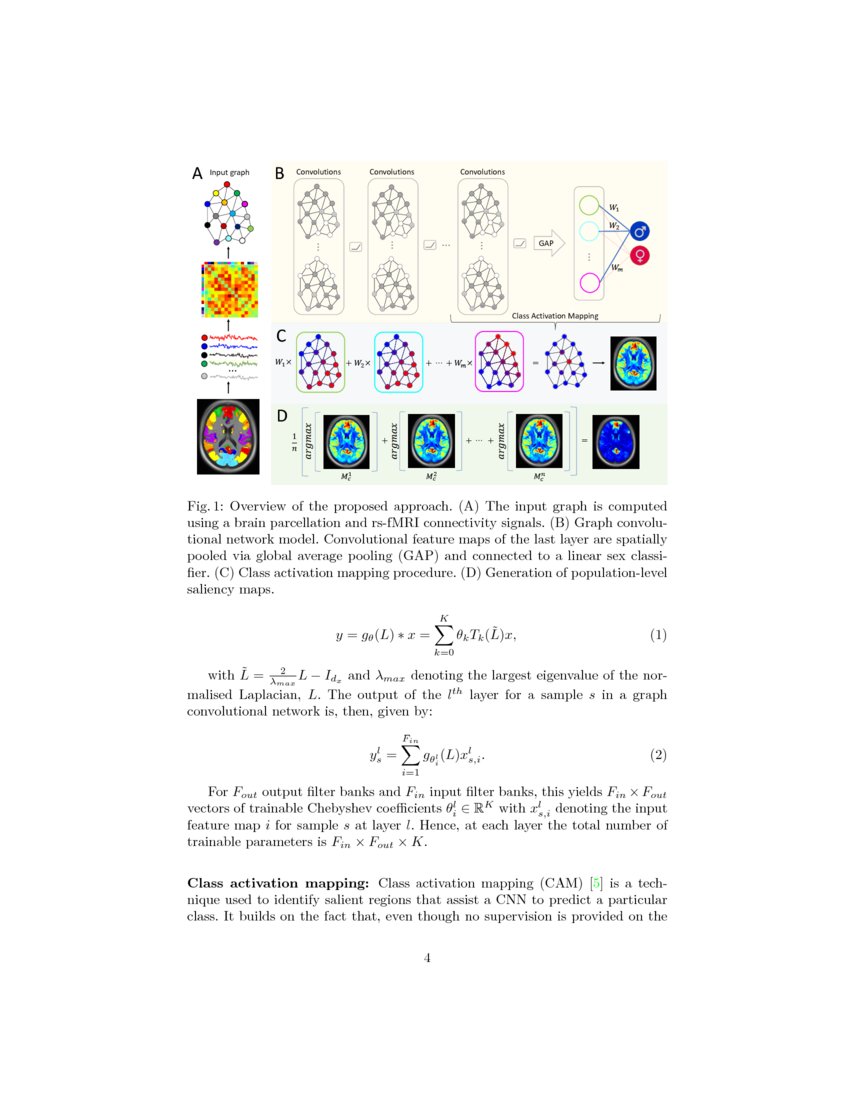 Graph Saliency Maps Through Spectral Convolutional Networks