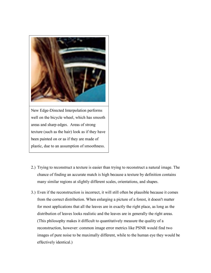 Graphcut Texture Synthesis for Single-Image Superresolution | DeepAI