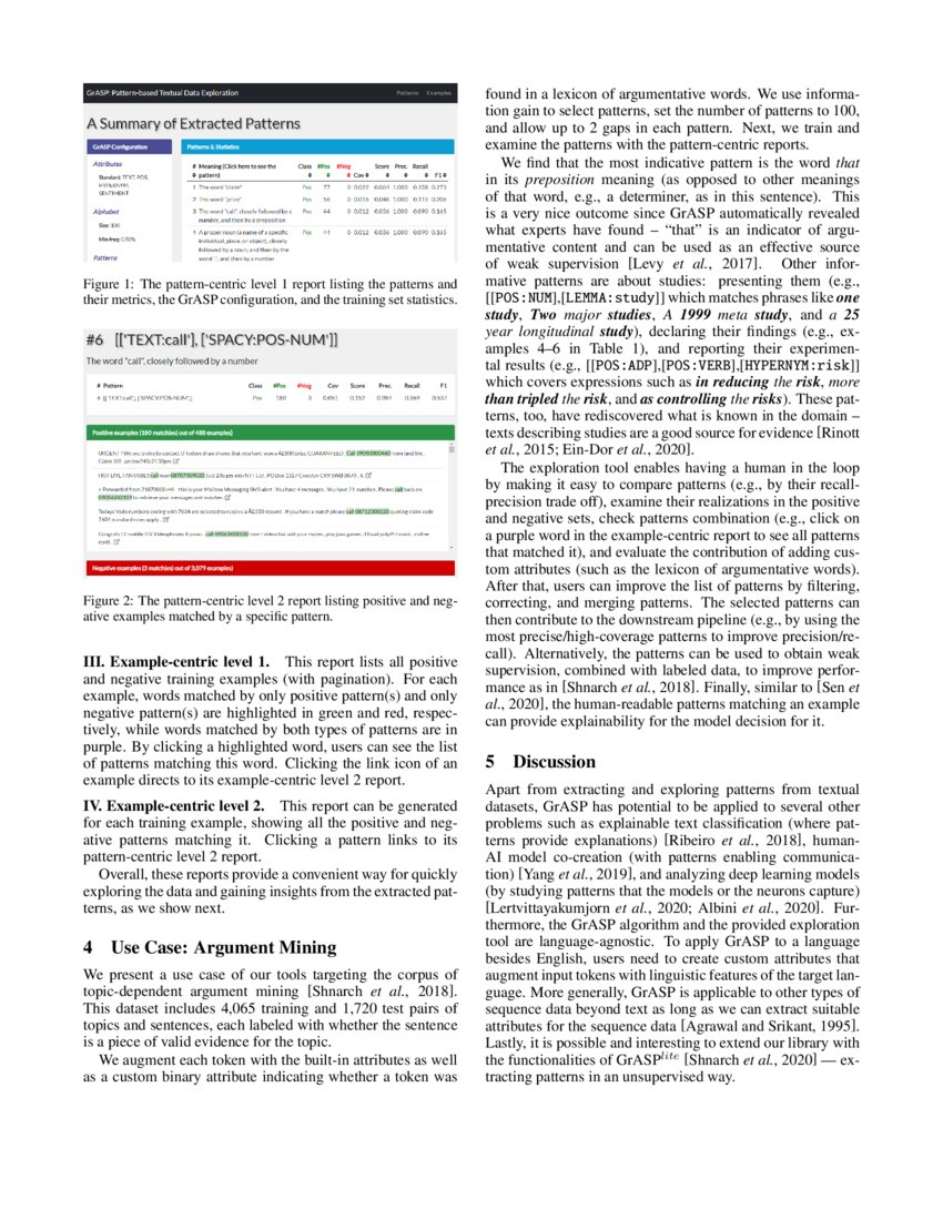 GrASP: A Library for Extracting and Exploring Human-Interpretable ...