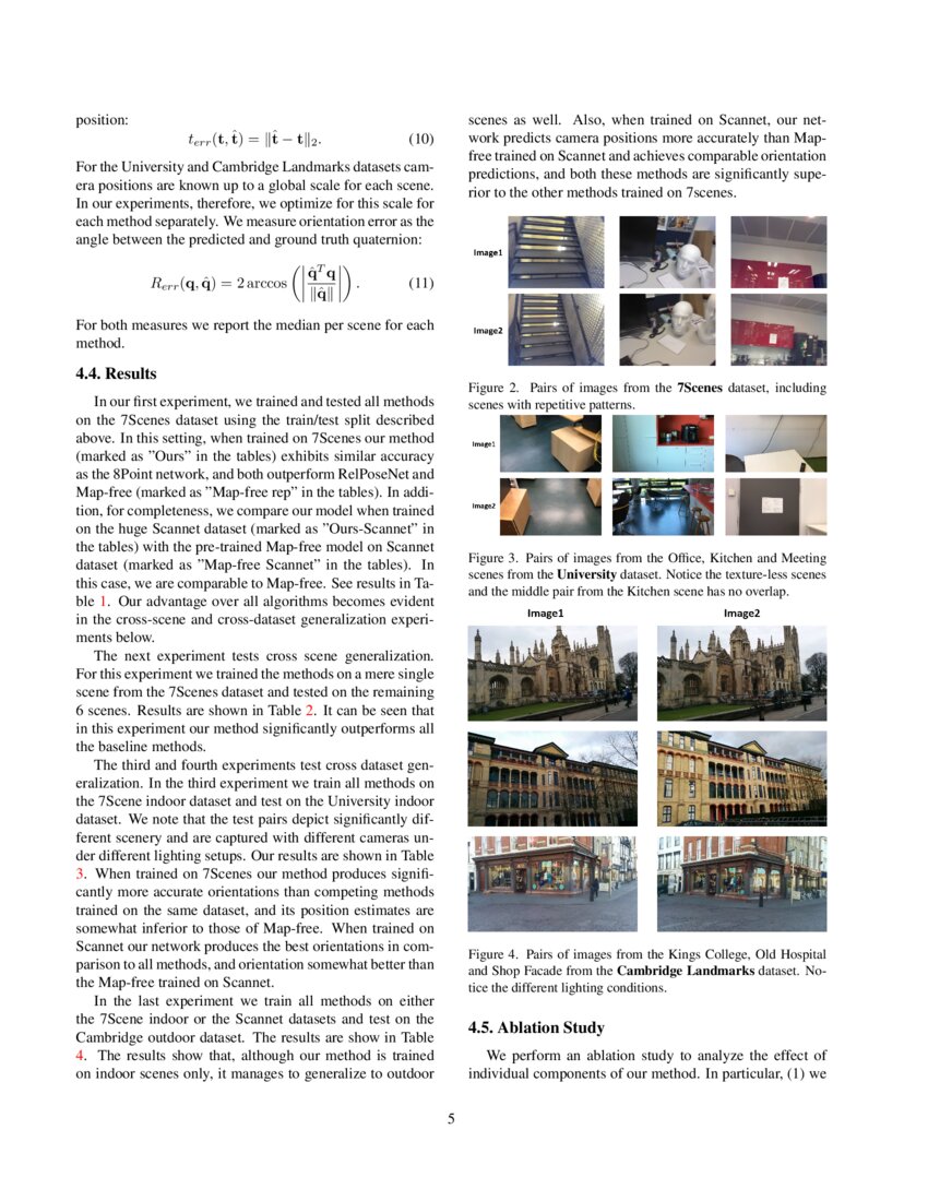 Grelpose Generalizable End To End Relative Camera Pose Regression Deepai