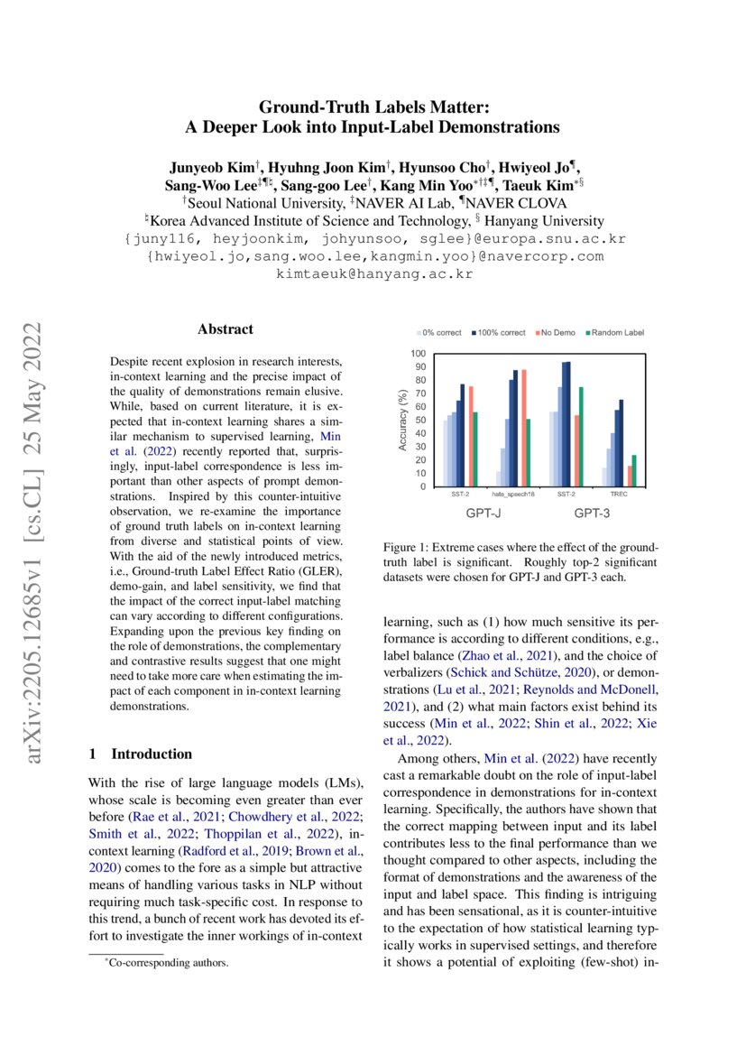 Ground-Truth Labels Matter: A Deeper Look into Input-Label ...