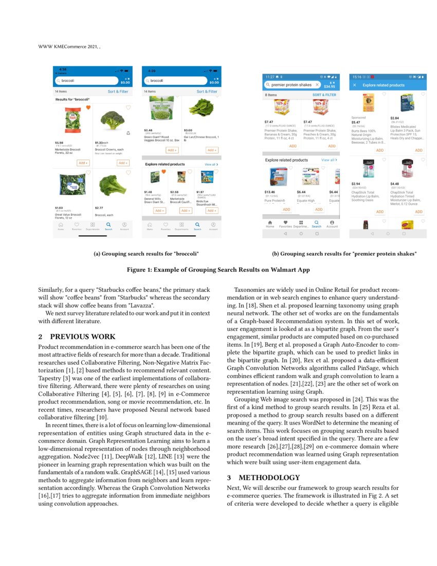 Grouping Search Results with Product Graphs in E-commerce Platforms ...