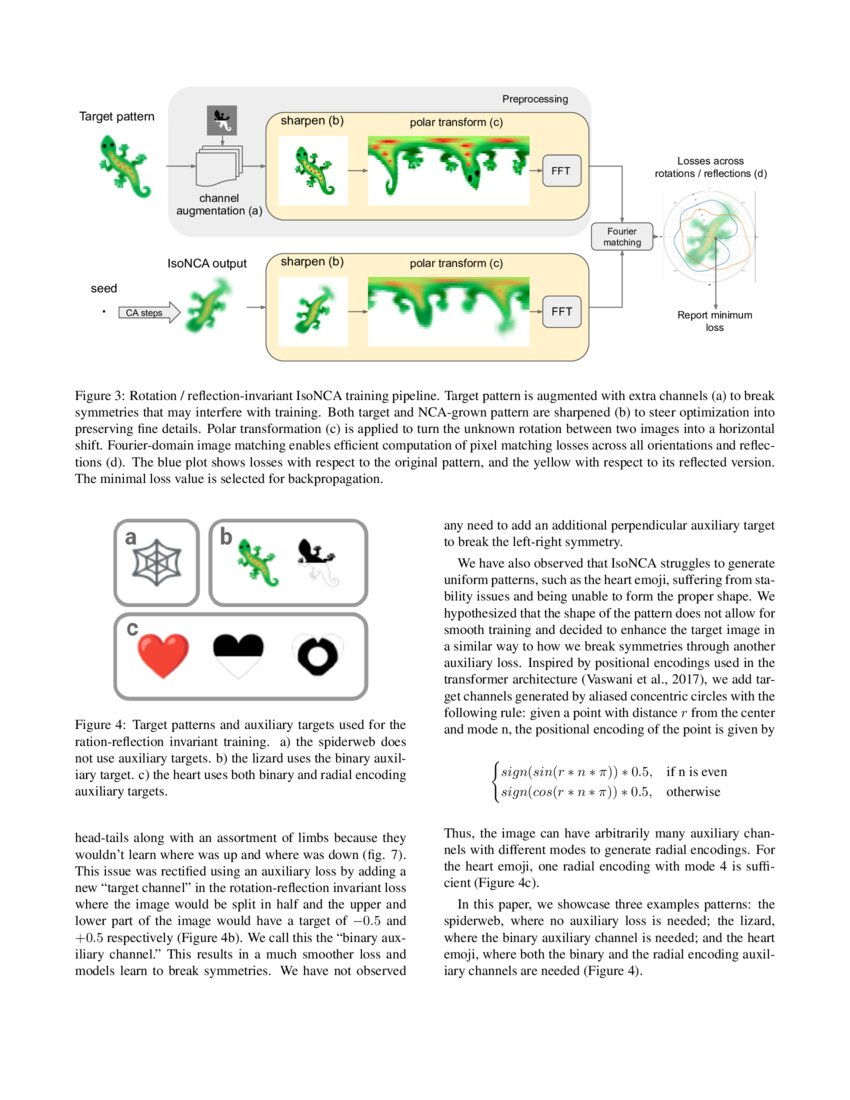 Growing Isotropic Neural Cellular Automata | DeepAI