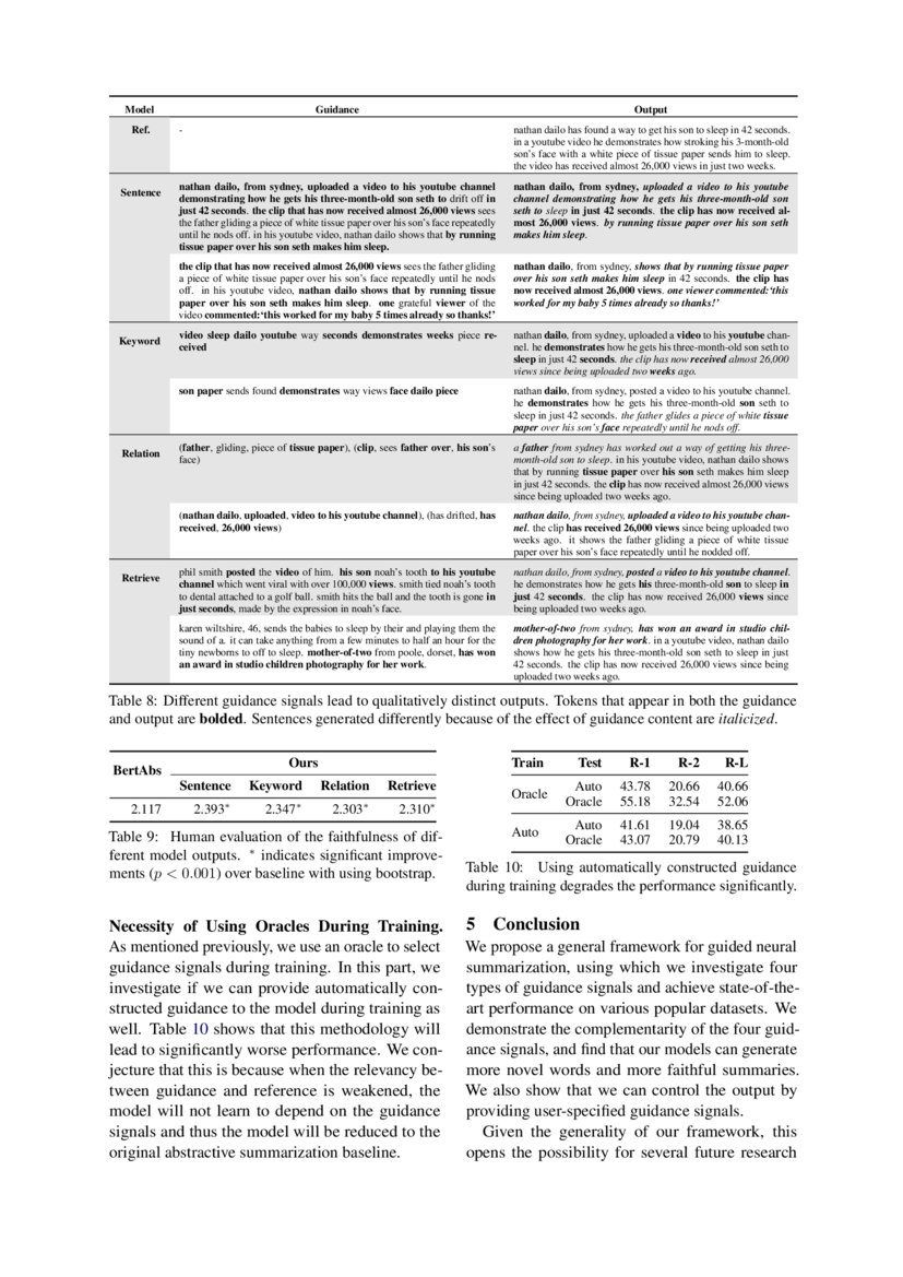 Gsum A General Framework For Guided Neural Abstractive Summarization