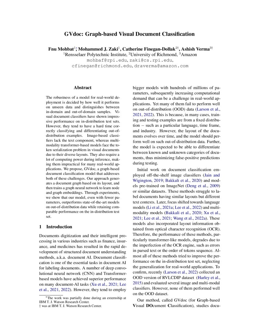 GVdoc: Graph-based Visual Document Classification | DeepAI GVdoc: Graph-based Visual Document Classification | DeepAI