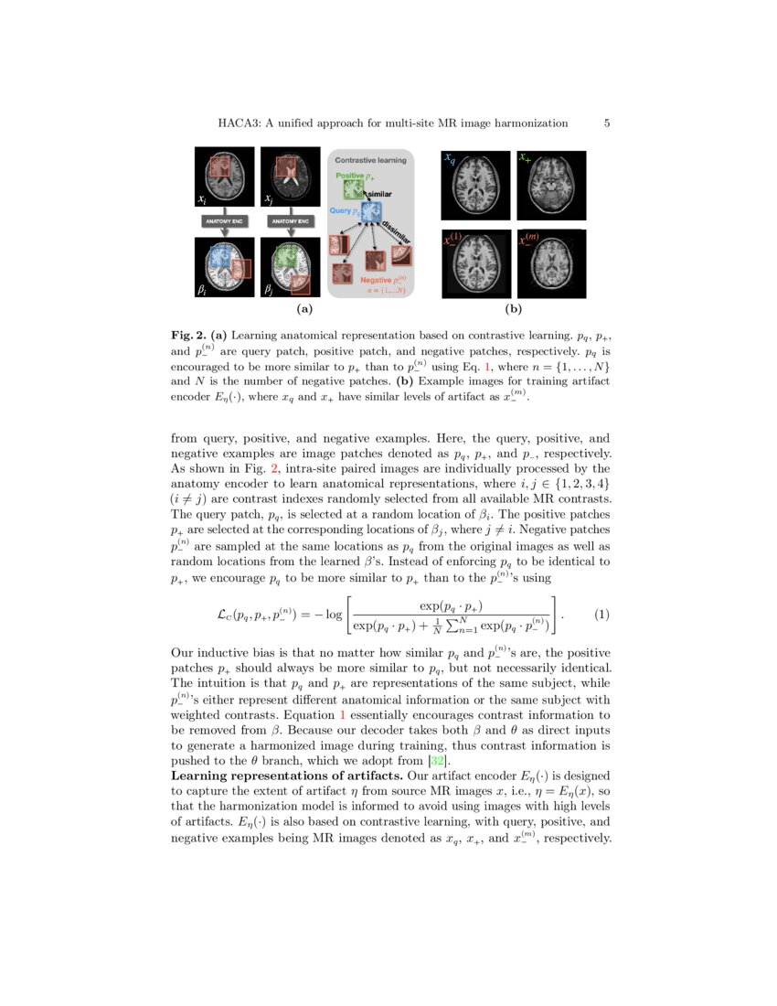 HACA3: A Unified Approach for Multi-site MR Image Harmonization | DeepAI HACA3: A Unified Approach for Multi-site MR Image Harmonization | DeepAI