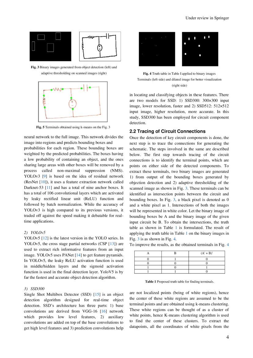 Hand Drawn Electrical Circuit Recognition Using Object Detection And
