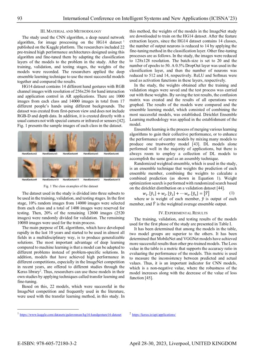 Hand Gesture Recognition with Two Stage Approach Using Transfer ...