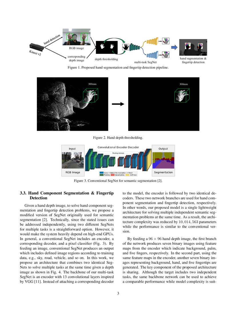 Hand Segmentation And Fingertip Tracking From Depth Camera Images Using Deep Convolutional