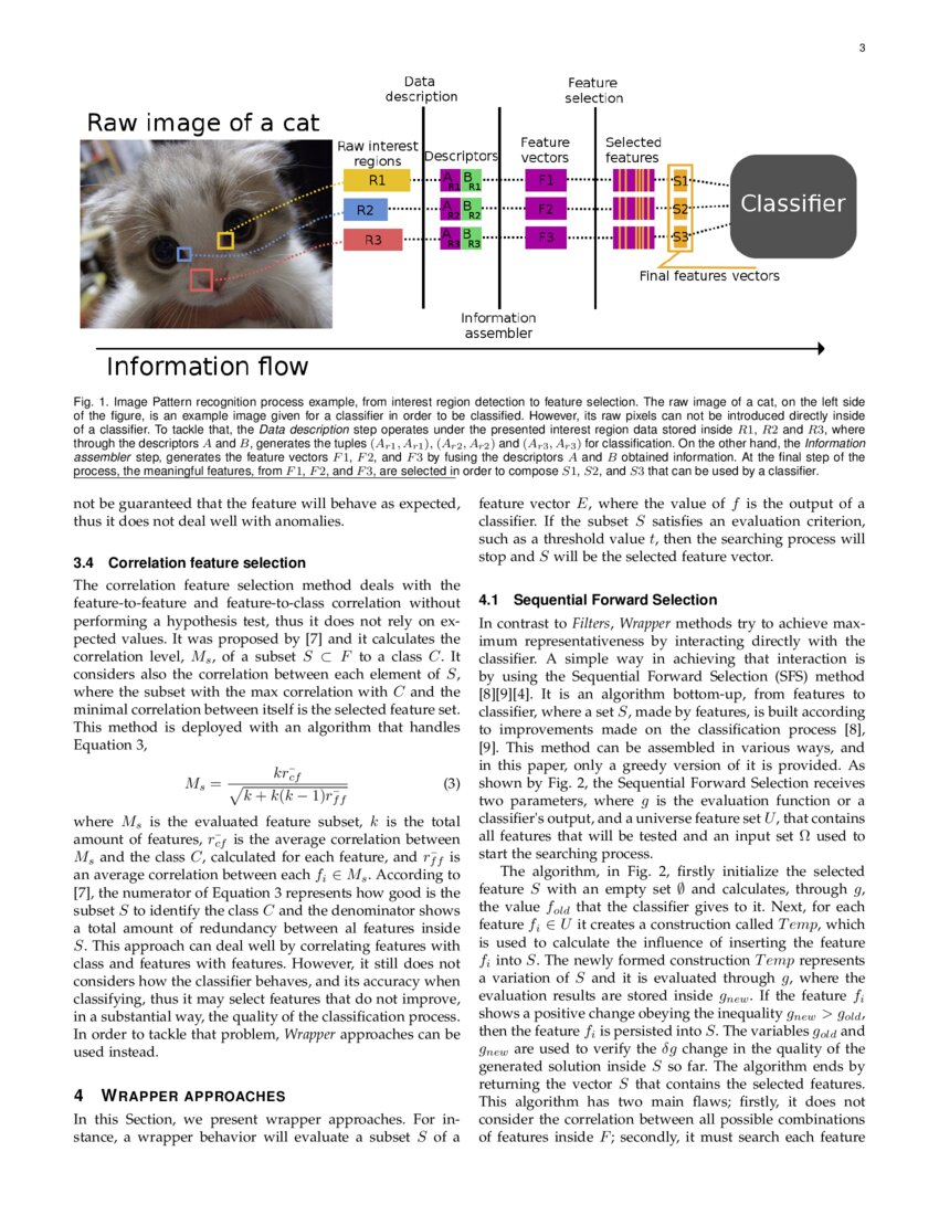 Handcrafted Feature Selection Techniques For Pattern Recognition A
