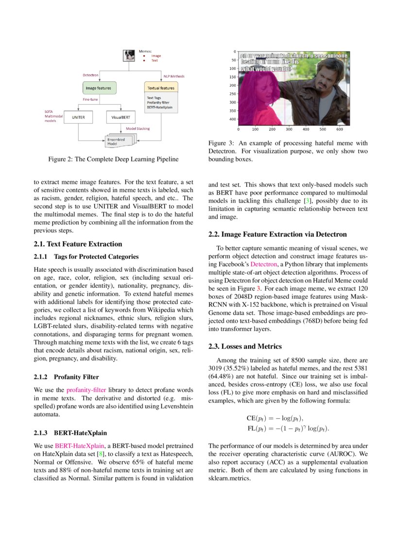 Hateful Memes Challenge An Enhanced Multimodal Framework Deepai