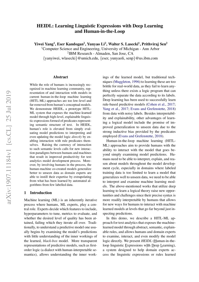 HEIDL: Learning Linguistic Expressions with Deep Learning and Human-in ...