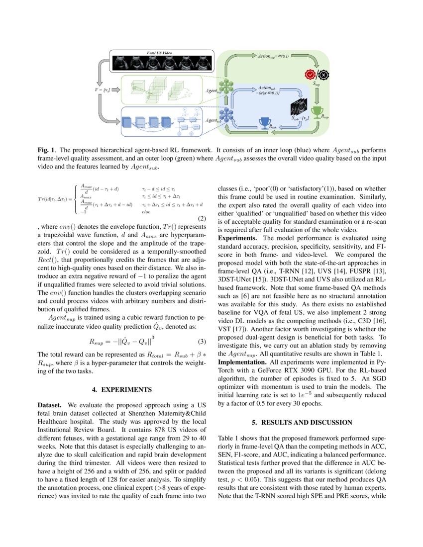 Hierarchical Agent Based Reinforcement Learning Framework For Automated