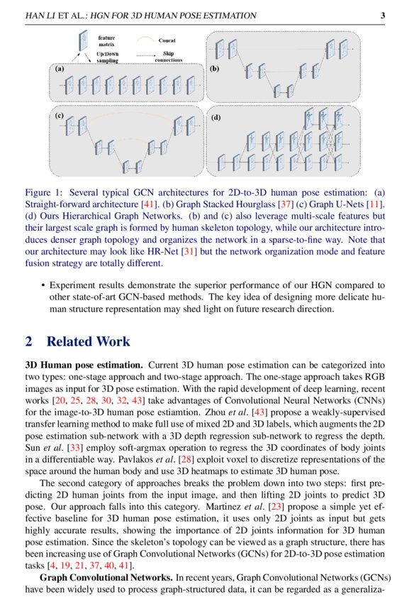 Hierarchical Graph Networks for 3D Human Pose Estimation | DeepAI
