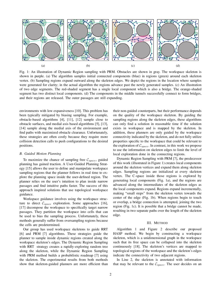 Hierarchical Planning with Annotated Skeleton Guidance | DeepAI