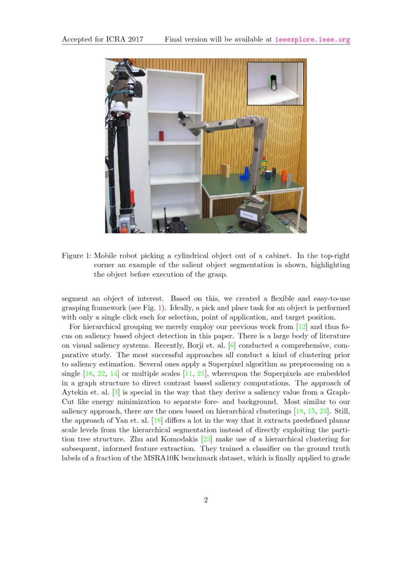 Hierarchical Salient Object Detection For Assisted Grasping Deepai