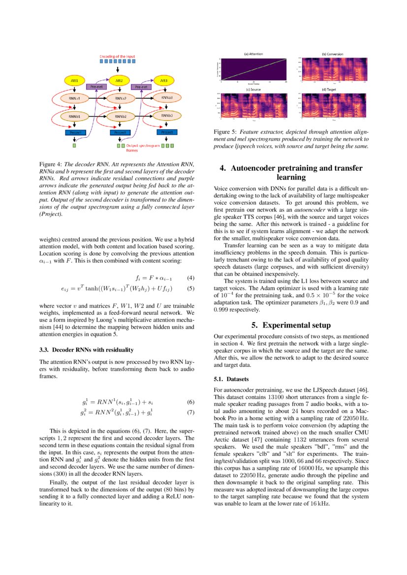 Hierarchical Sequence to Sequence Voice Conversion with Limited Data | DeepAI