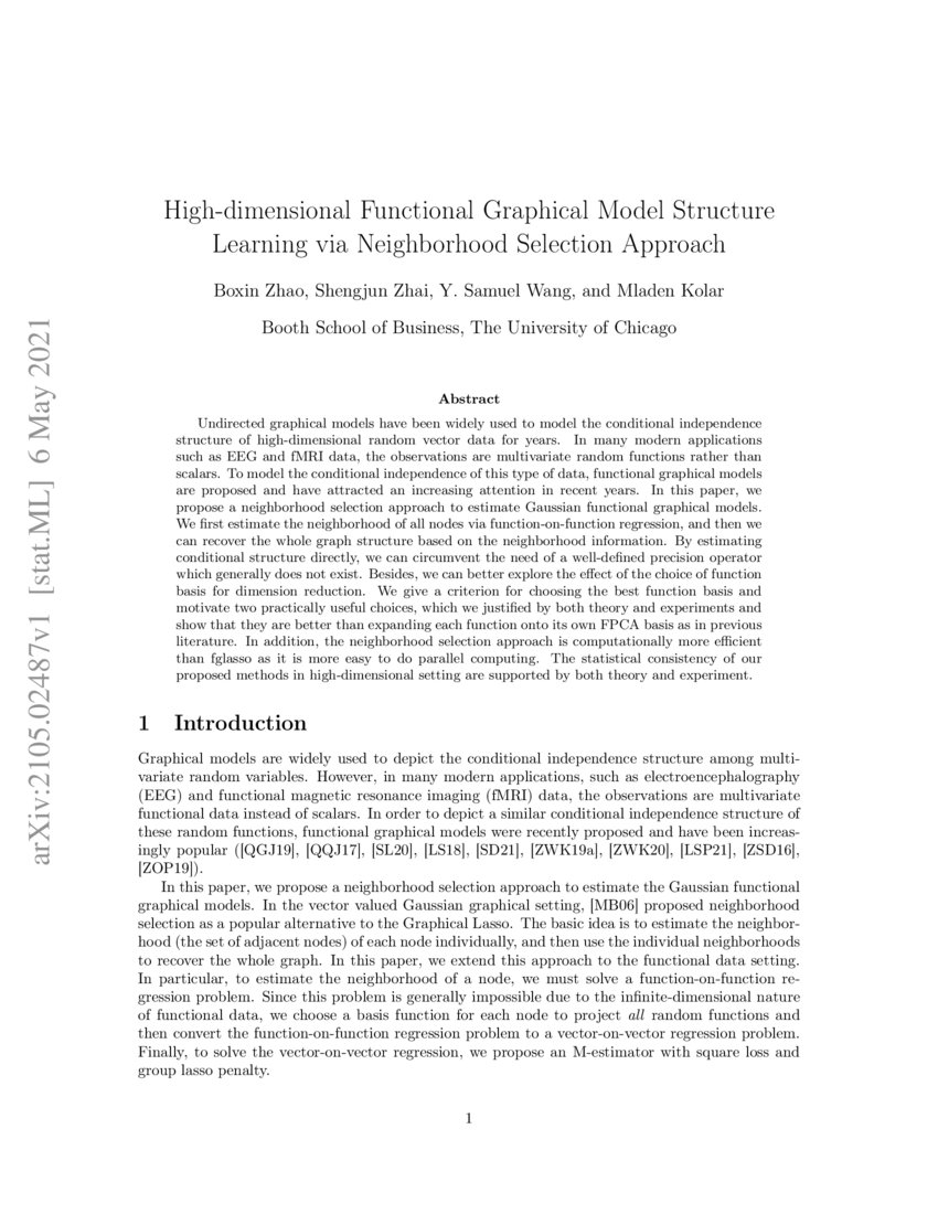 High Dimensional Functional Graphical Model Structure Learning Via Neighborhood Selection