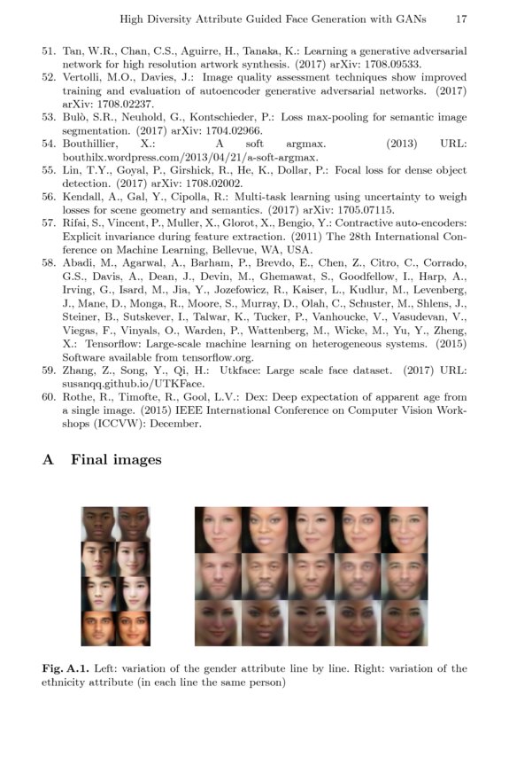 High Diversity Attribute Guided Face Generation with GANs | DeepAI