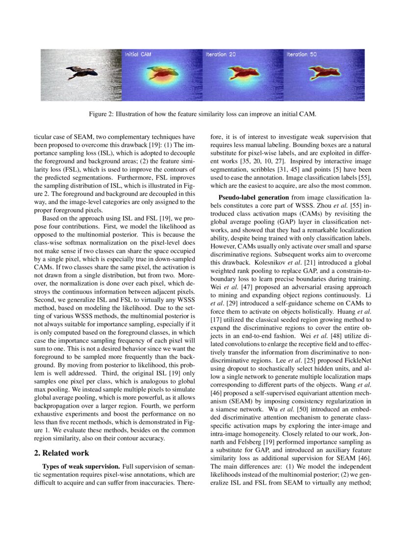 High Fidelity Pseudo Labels For Boosting Weakly Supervised Segmentation Deepai