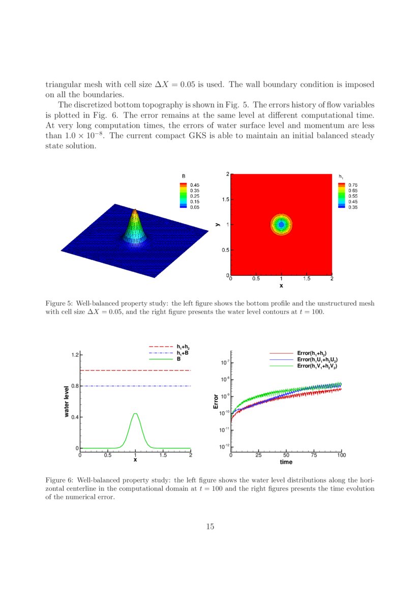 High Order Compact Gas Kinetic Scheme For Two Layer Shallow Water Equations On Unstructured Mesh