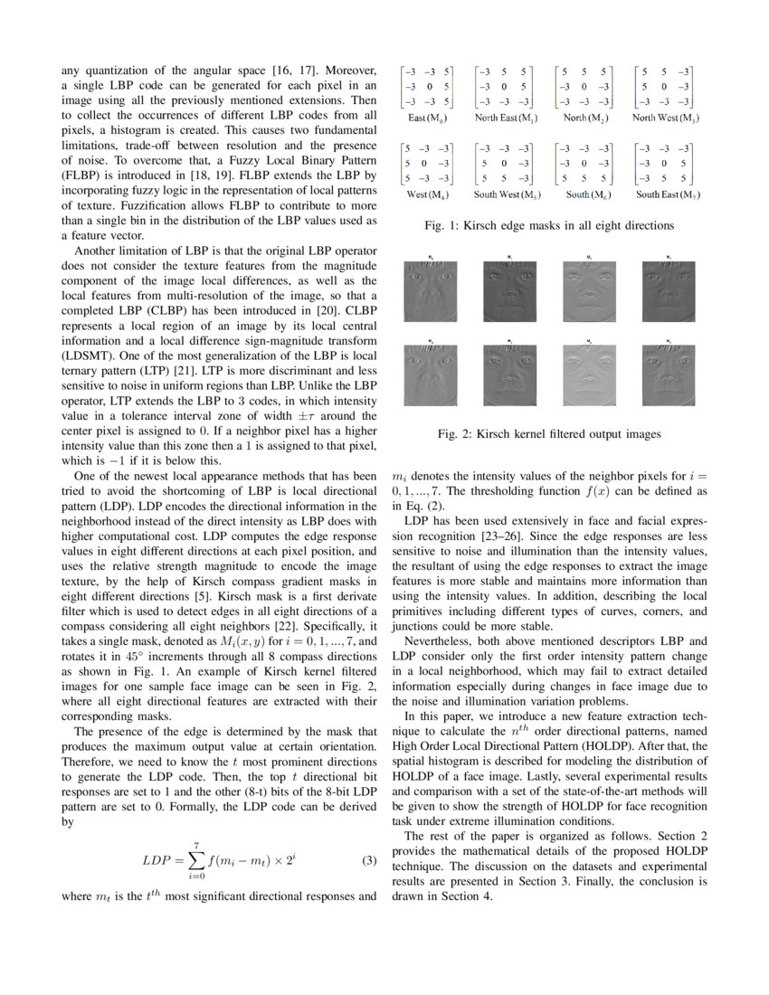 High Order Local Directional Pattern Based Pyramidal Multi Structure For Robust Face Recognition