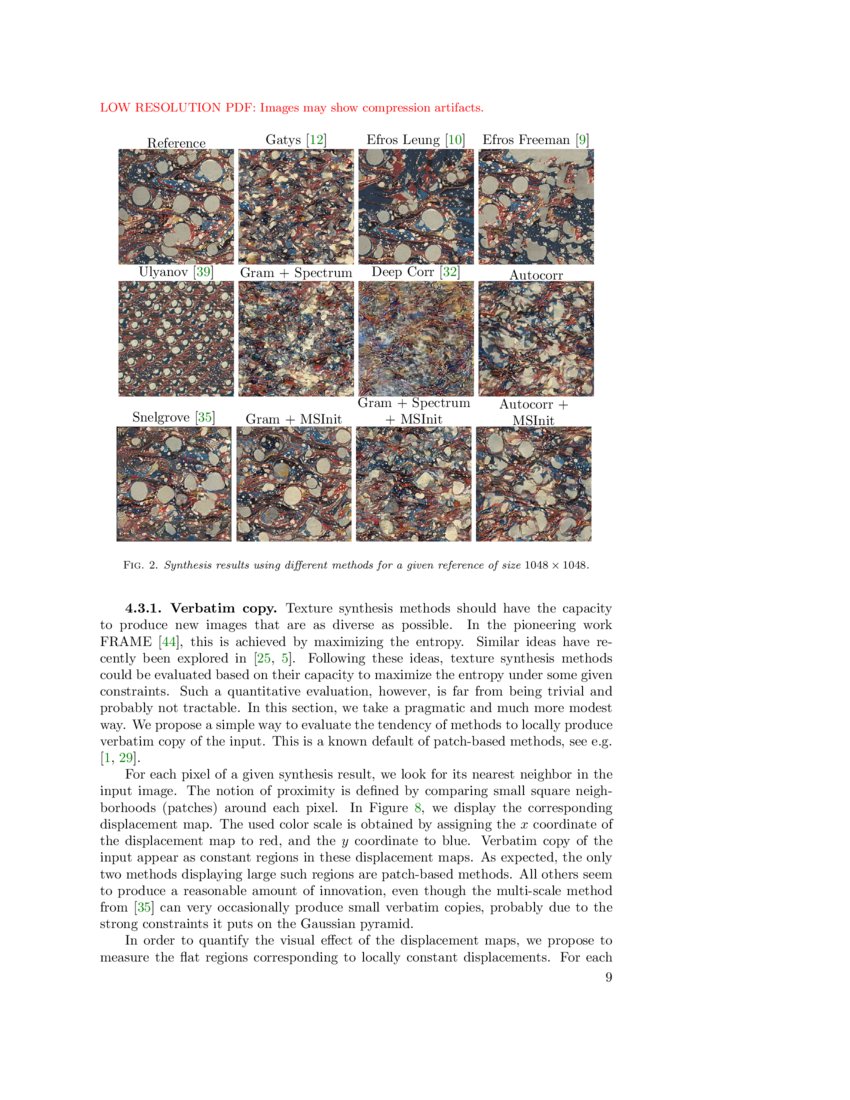 High resolution neural texture synthesis with long range constraints | DeepAI