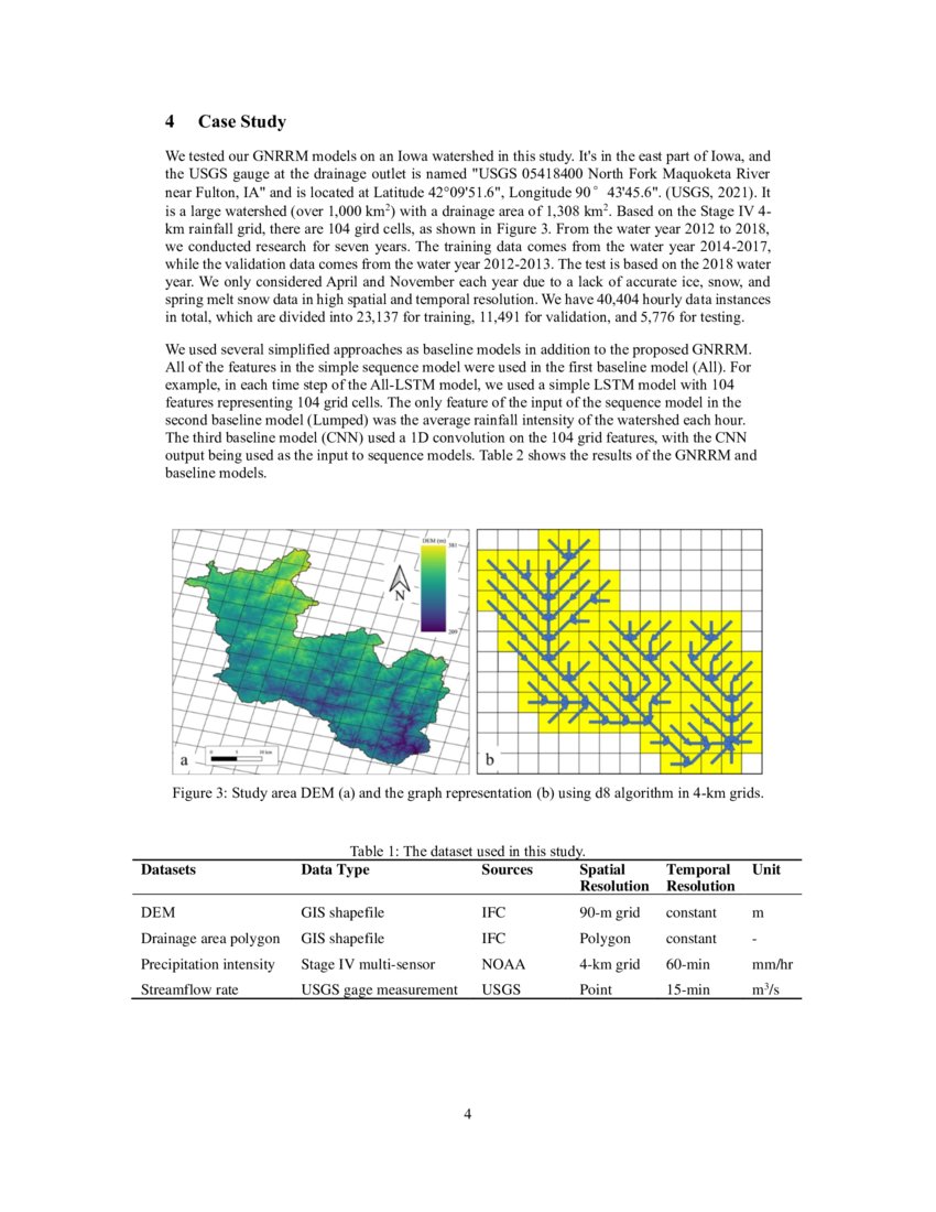 High-resolution rainfall-runoff modeling using graph neural network ... High-resolution rainfall-runoff modeling using graph neural network ...