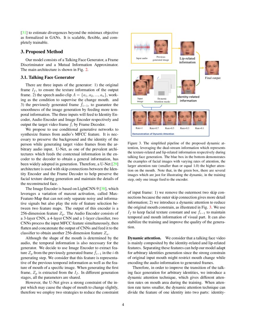 High-Resolution Talking Face Generation via Mutual Information ...