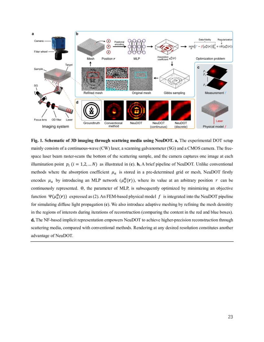 High-resolution tomographic reconstruction of optical absorbance through scattering media using ...