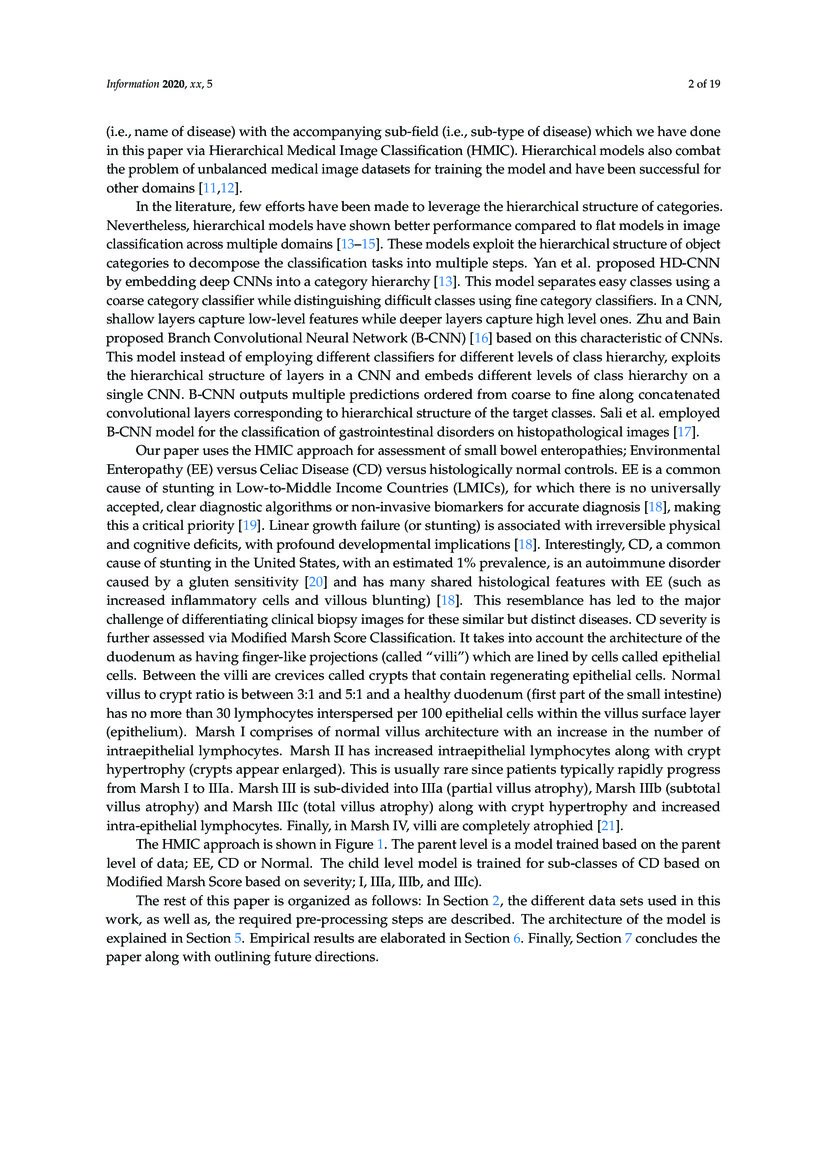 HMIC: Hierarchical Medical Image Classification, A Deep Learning ...