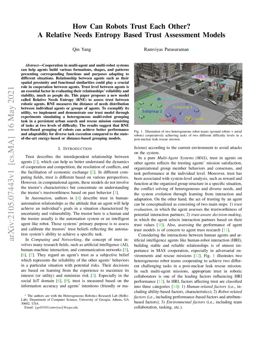 How Can Robots Trust Each Other For Better Cooperation? A Relative ...