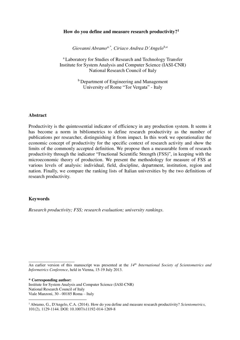 How Do You Define And Measure Research Productivity DeepAI how-do-you-define-and-measure-research-productivity-deepai