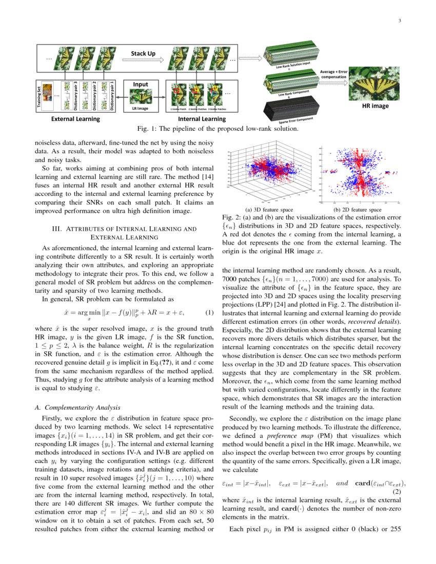 How Does the Low-Rank Matrix Decomposition Help Internal and External ...