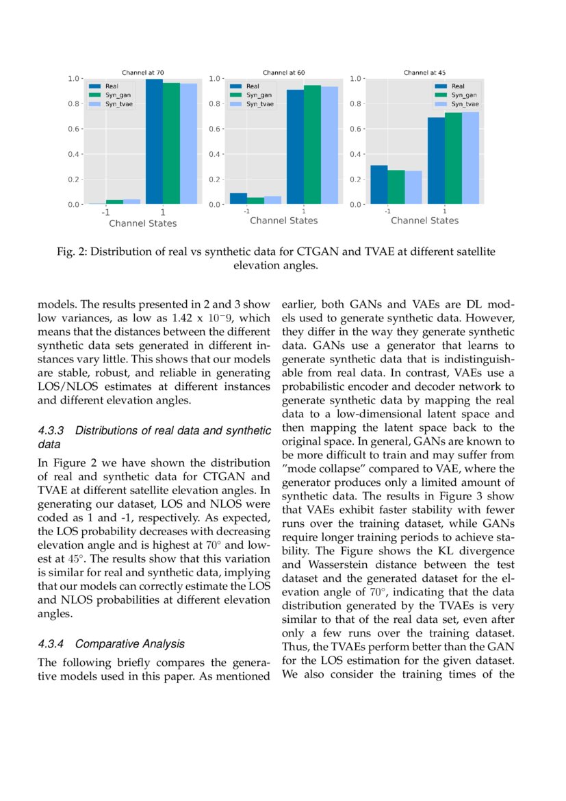 How Generative Models Improve Los Estimation In 6g Non Terrestrial
