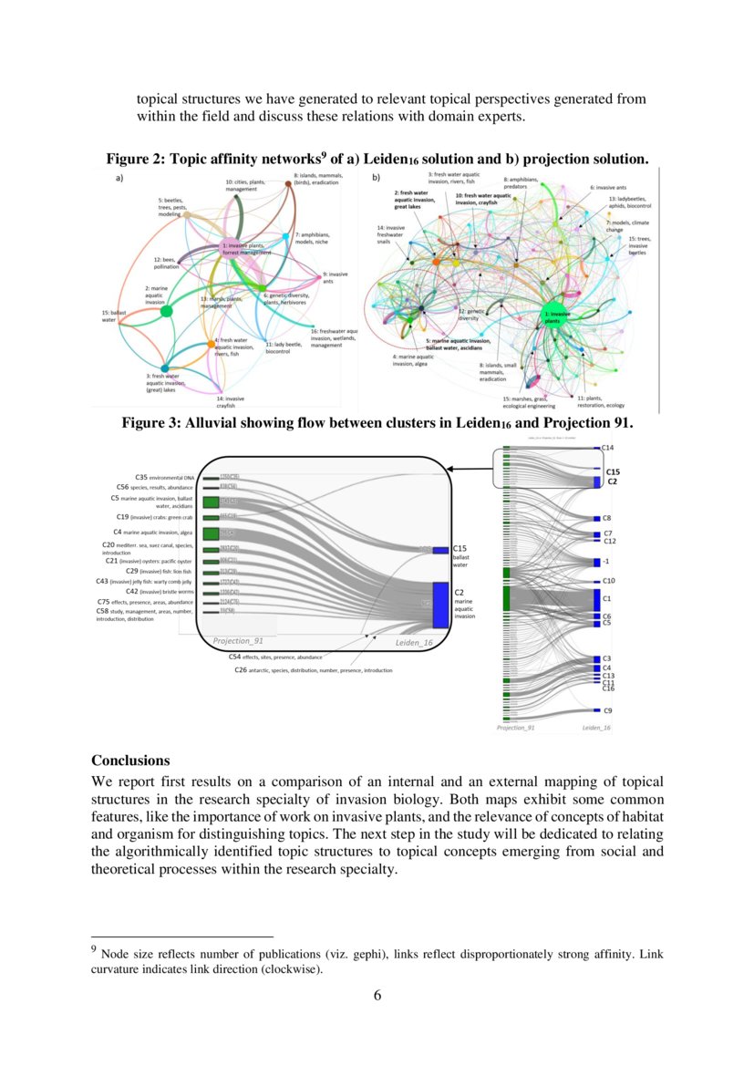 How to interpret algorithmically constructed topical structures of ...