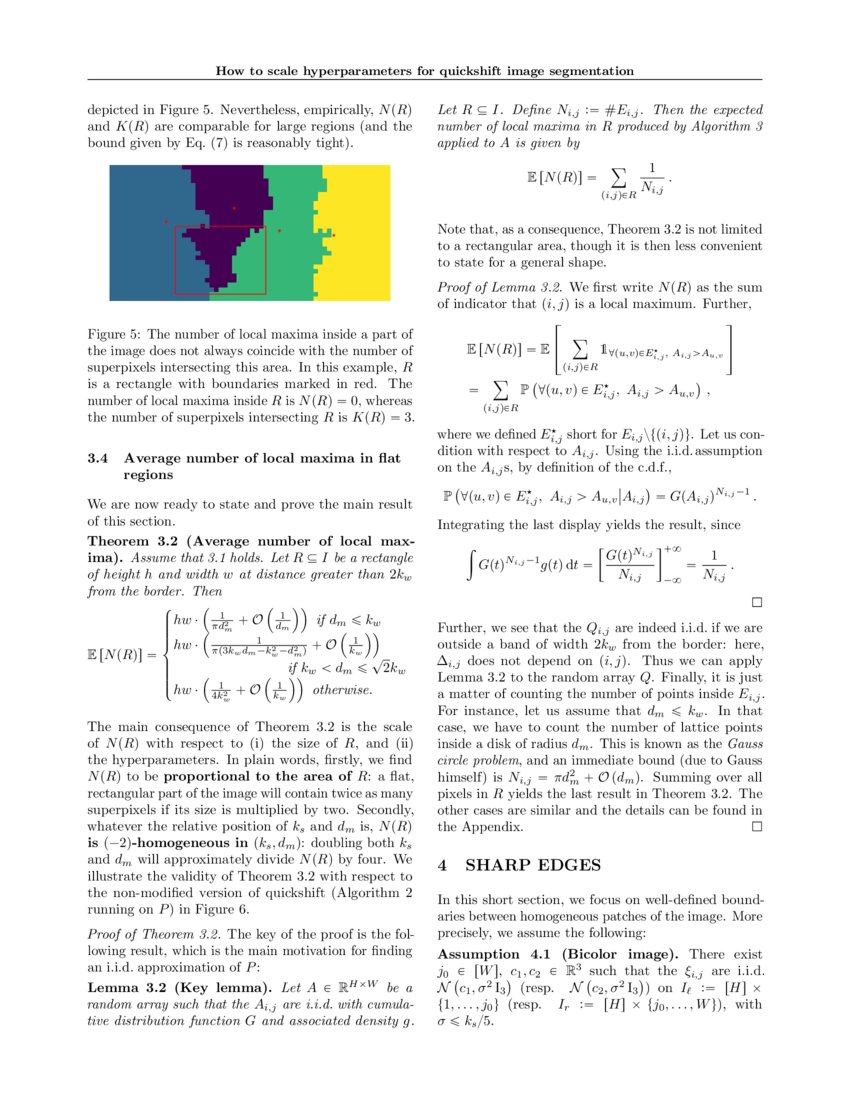 How to scale hyperparameters for quickshift image segmentation | DeepAI