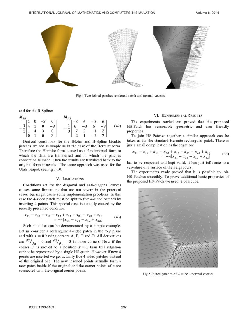 HS-Patch: A New Hermite Smart Bicubic Patch Modification | DeepAI