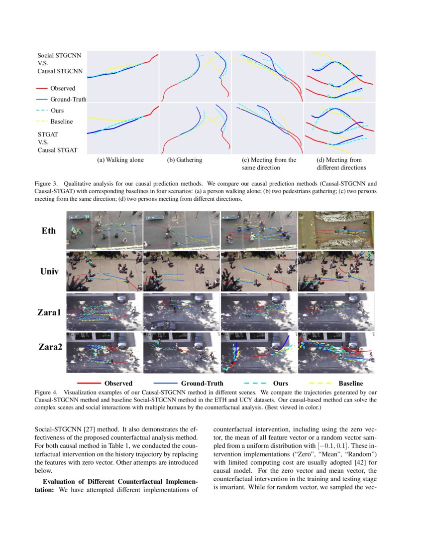 Human Trajectory Prediction via Counterfactual Analysis | DeepAI