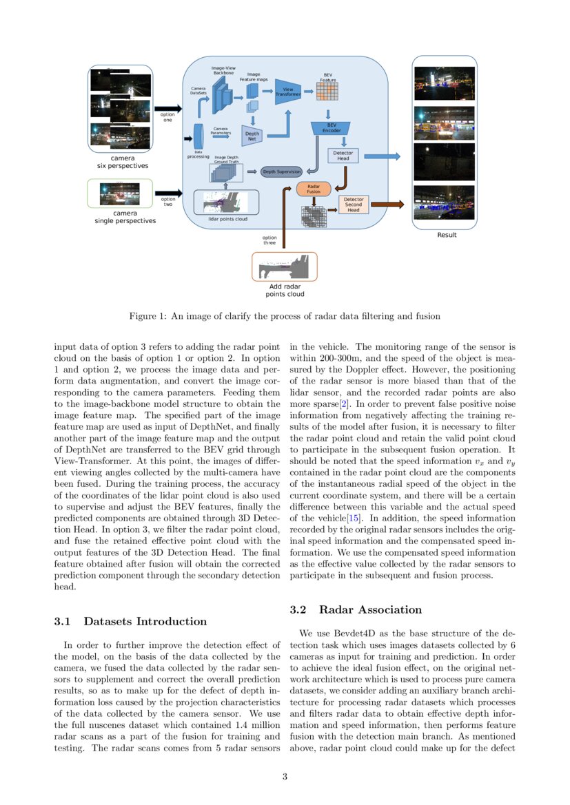 Hvdetfusion A Simple And Robust Camera Radar Fusion Framework Deepai