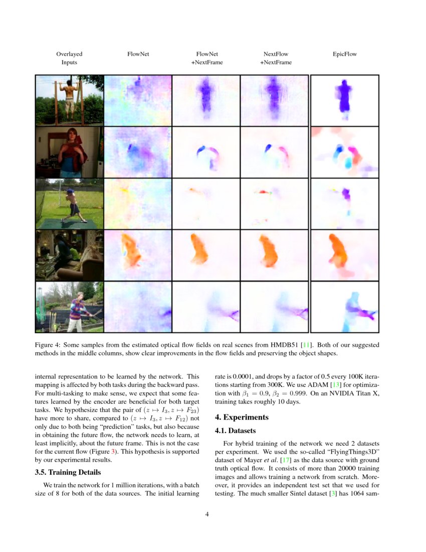 Hybrid Learning of Optical Flow and Next Frame Prediction to Boost ...