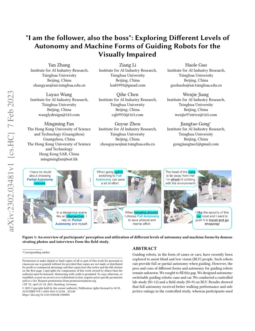 "I am the follower, also the boss": Exploring Different Levels of ...
