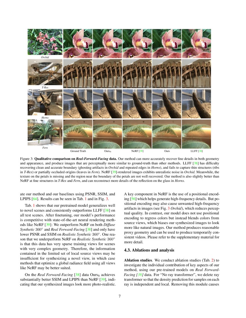 IBRNet: Learning Multi-View Image-Based Rendering | DeepAI