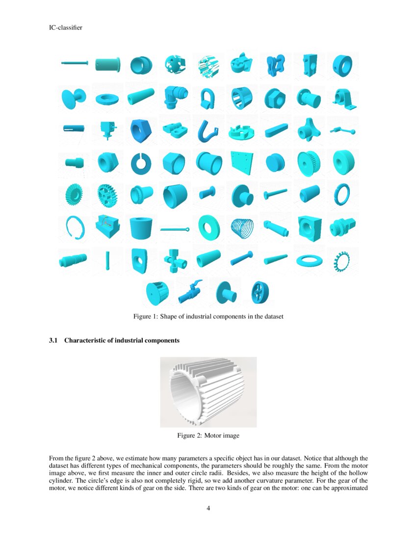 IC classifier: a classifier for 3D industrial components based on geometric prior using GNN | DeepAI