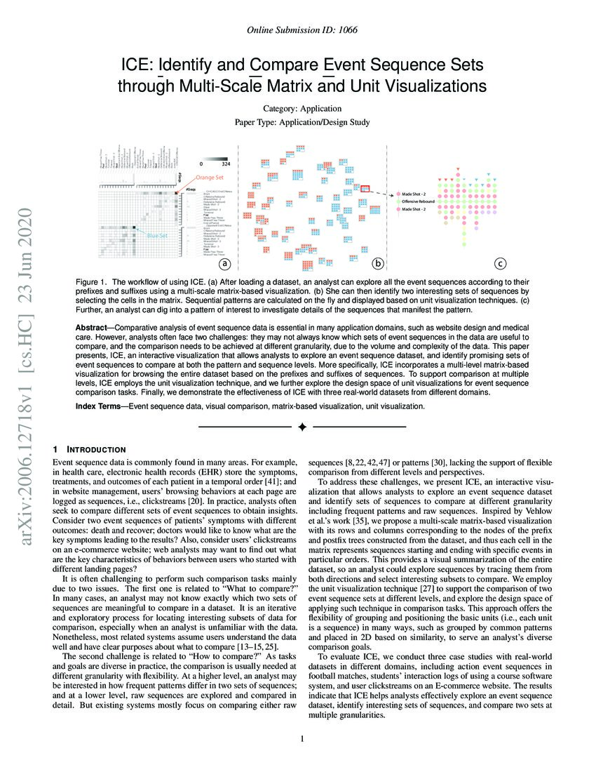 Ice Identify And Compare Event Sequence Sets Through Multi Scale 9722