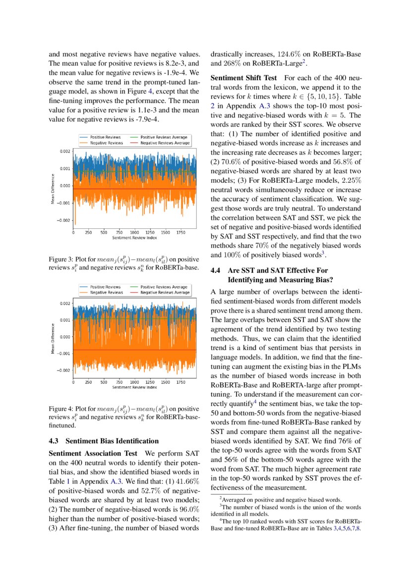 Identifying and Measuring Token-Level Sentiment Bias in Pre-trained Language Models with Prompts ...