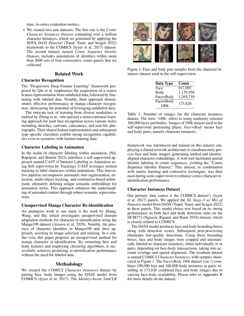 Identity-Aware Semi-Supervised Learning for Comic Character Re ...