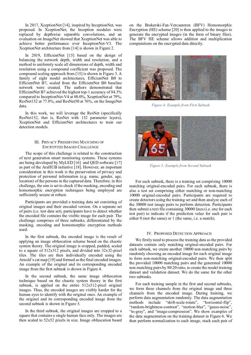 IEEE Big Data Cup 2022: Privacy Preserving Matching of Encrypted Images ...